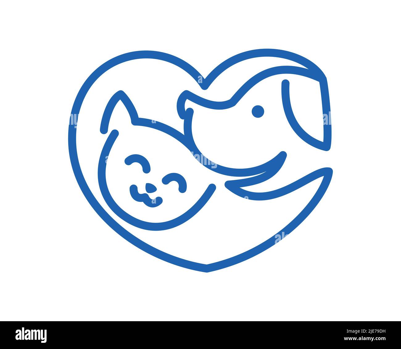 Couple pet shop Stock Vector Images - Alamy