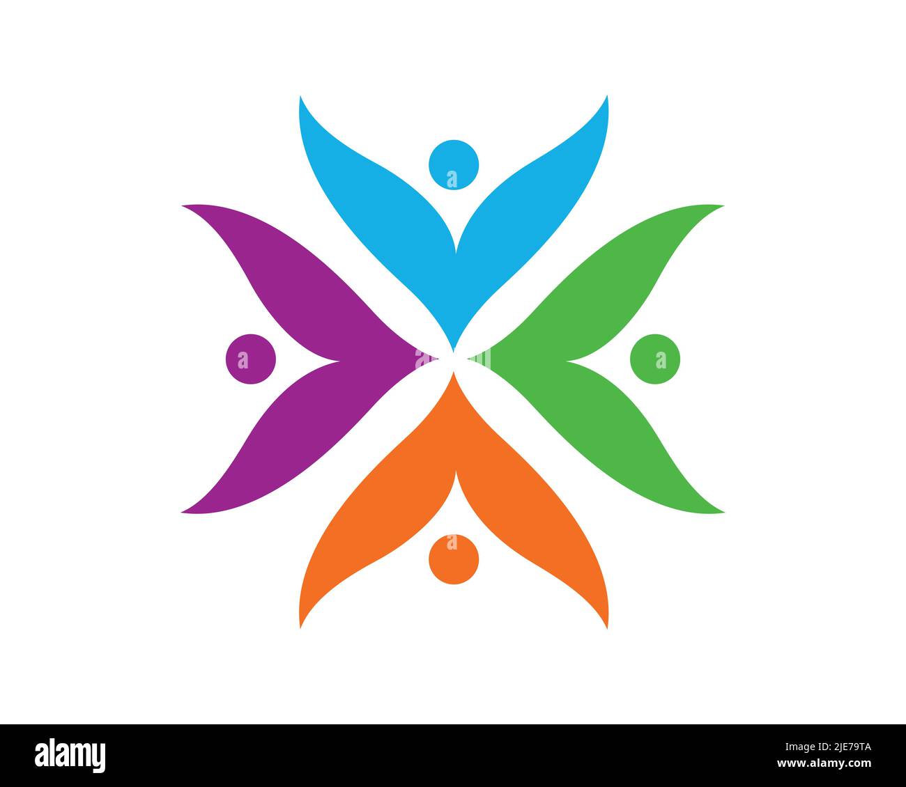 Moment of community life Cut Out Stock Images & Pictures - Alamy