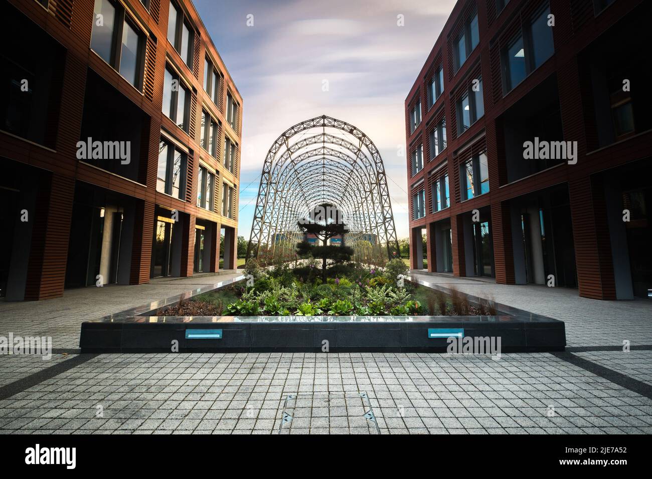 Portable Airship Hanger Stock Photo - Alamy