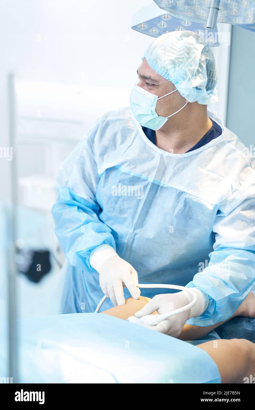 Professional ultrasound diagnostic performed hi-res stock photography and images - Alamy