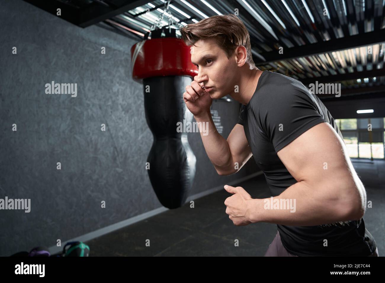 Combat focused hi-res stock photography and images - Alamy