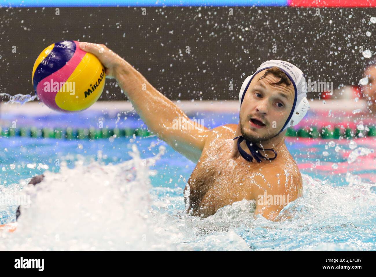 SZEGED, HUNGARY - JUNE 25: Marko Radulovic of Serbia during the FINA ...