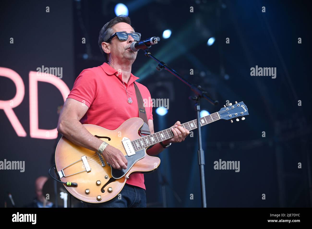 June 25, 2022, Leeds, South Yorkshire, U.K: Nick Heywood , Performing ...