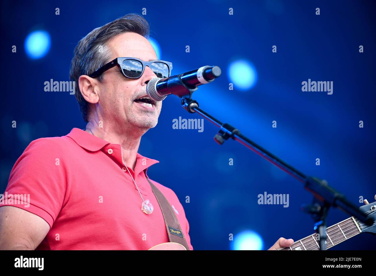 June 25, 2022, Leeds, South Yorkshire, U.K: Nick Heywood , Performing ...