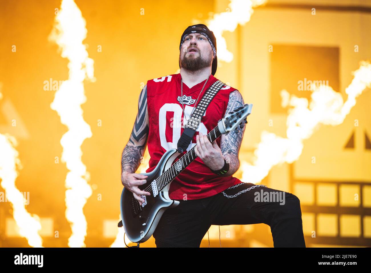 Oslo, Norway. 25th June, 2022. The American heavy band Five Finger ...