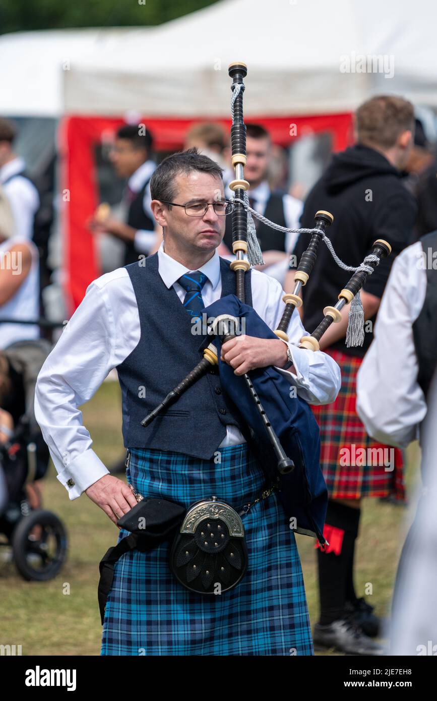 Bught Park, Inverness, Highlands and Islands, UK. 25th June, 2022. This ...