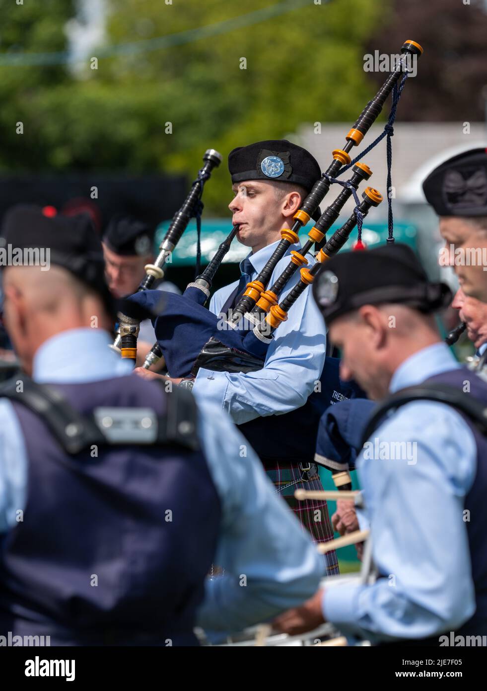 Bught Park, Inverness, Highlands and Islands, UK. 25th June, 2022. This ...