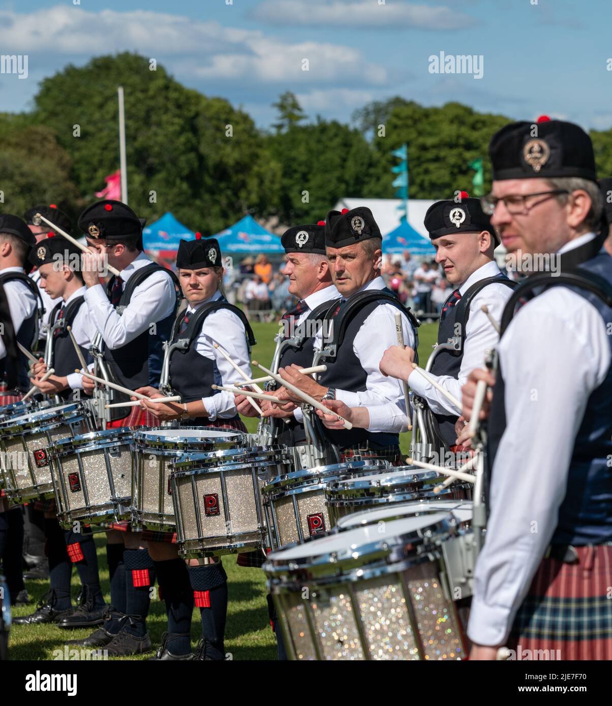 Bught Park, Inverness, Highlands and Islands, UK. 25th June, 2022. This ...
