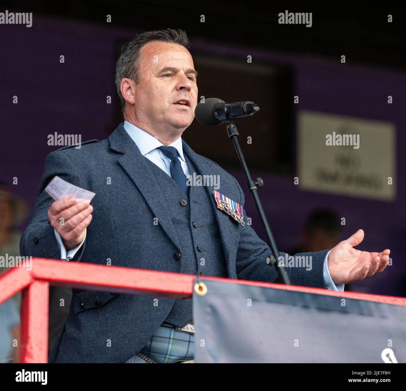 Bught Park, Inverness, Highlands and Islands, UK. 25th June, 2022. This ...