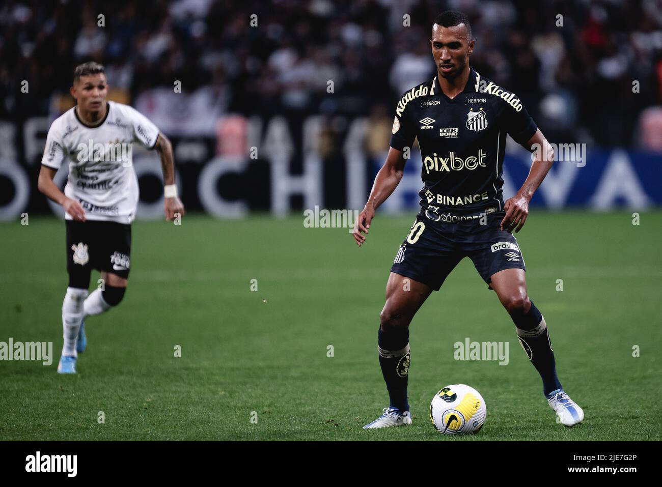 SP - Sao Paulo - 06/25/2022 - BRAZILIAN A 2022, CORINTHIANS X SANTOS ...