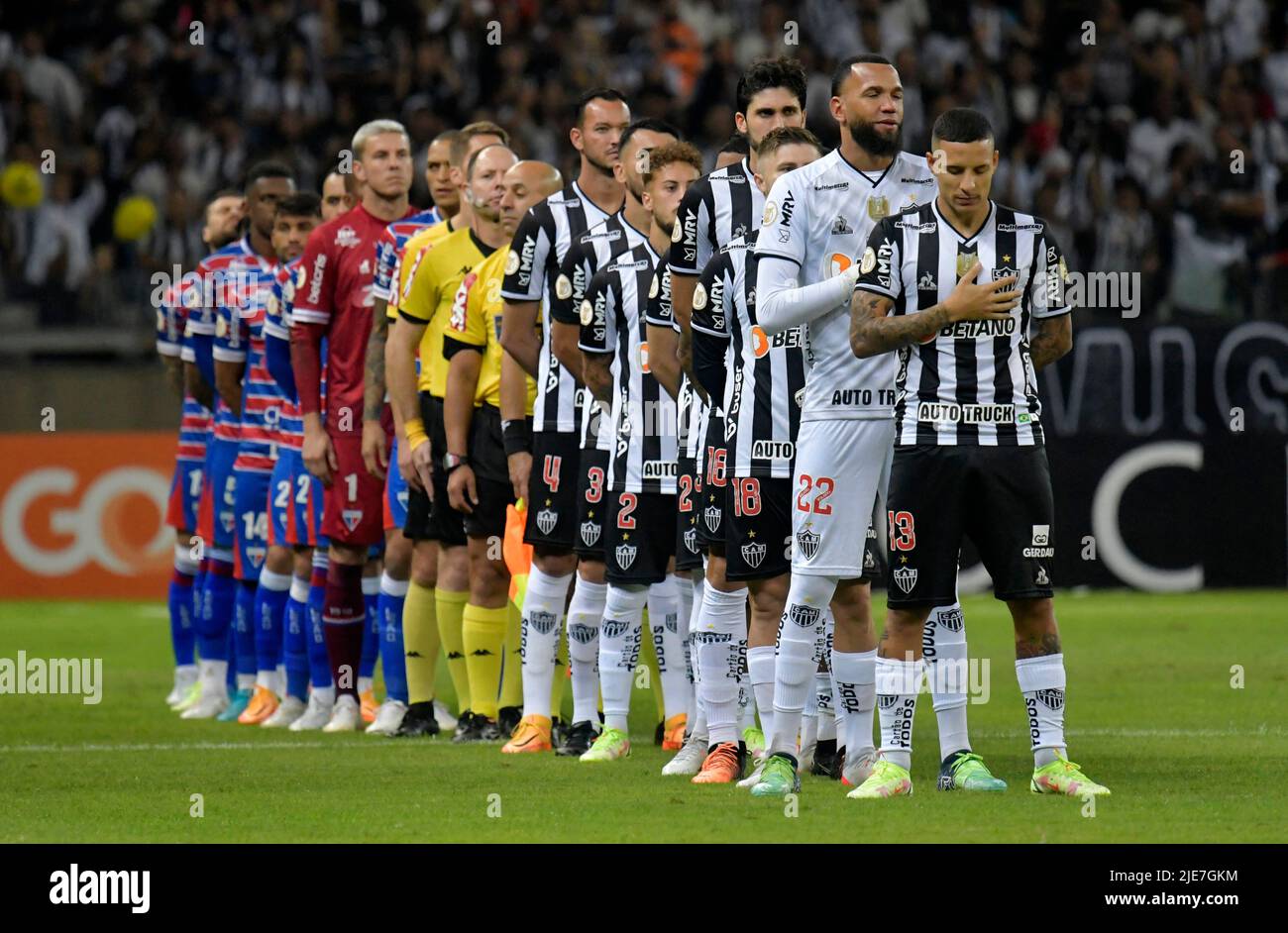 Atletico mineiro line up hi-res stock photography and images - Alamy