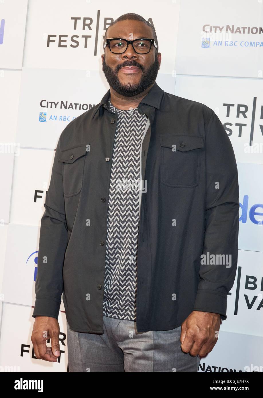 NEW YORK, NY, USA - JUNE 13, 2022: Tyler Perry attends the Tribeca ...