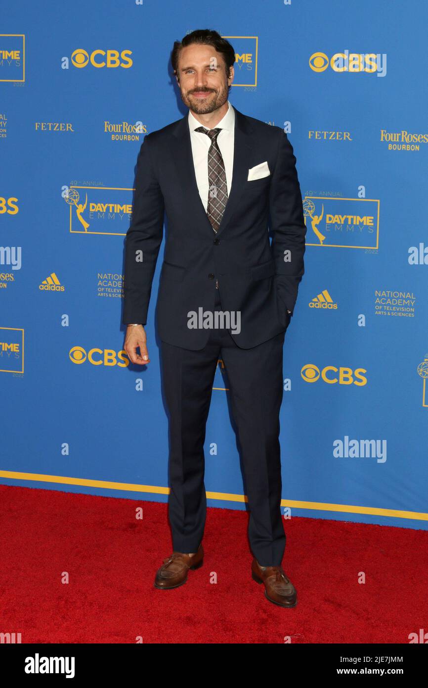 James OÕHalloran at the 49th Daytime Emmys Awards at Pasadena ...