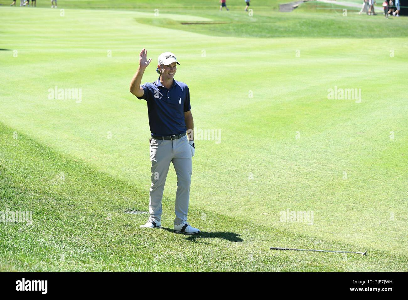 Golf tournament crowd hi-res stock photography and images - Alamy