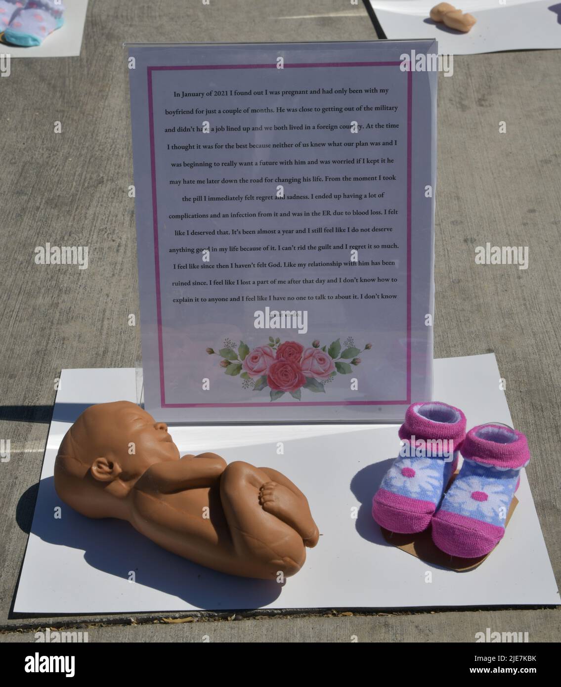 Las Vegas, NV, USA. 25th June, 2022. Honoring Our Forgotten Babies ...