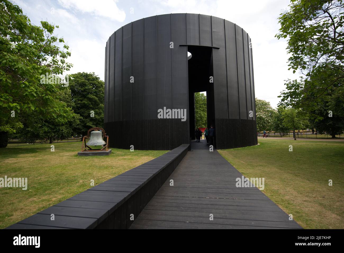 Serpentine Pavilion 2022 - The Black Chapel by Theaster Gates Stock ...