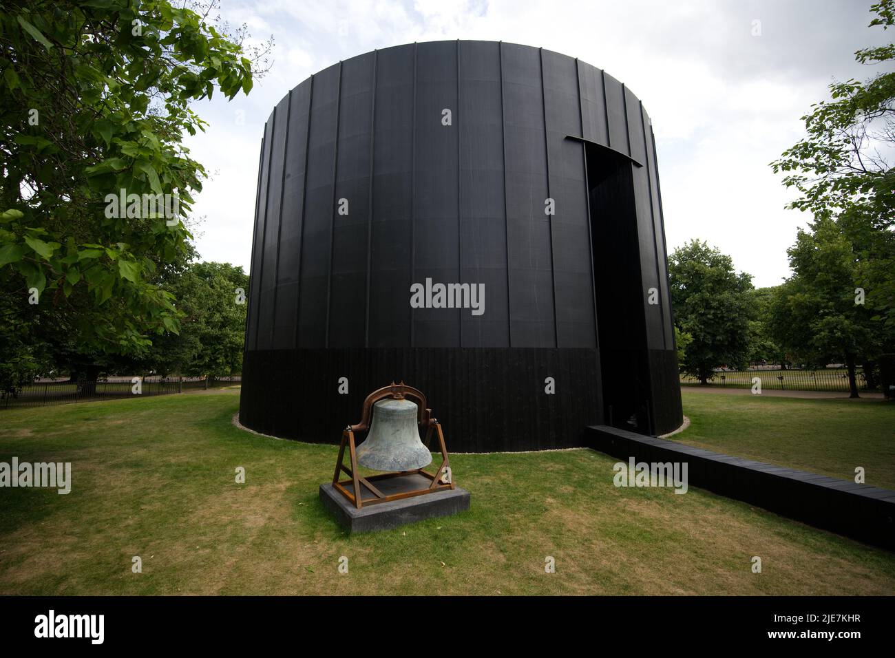 Serpentine Pavilion 2022 - The Black Chapel by Theaster Gates Stock ...