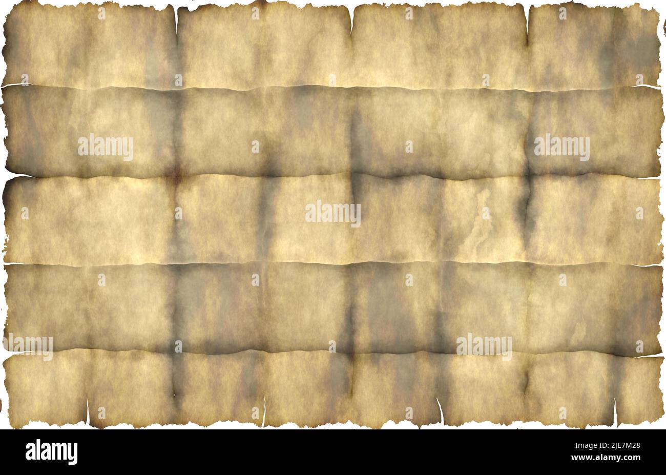 old paper letter map Stock Photo - Alamy