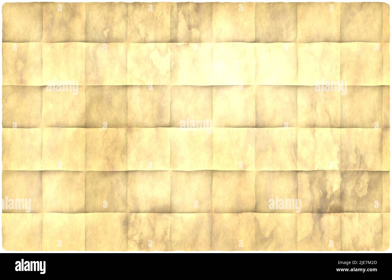 old paper letter map Stock Photo - Alamy