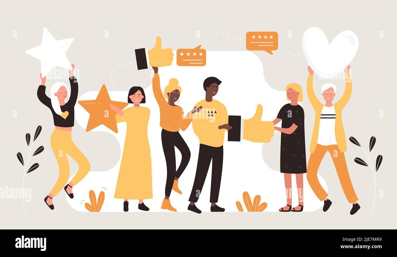 Satisfied Customer Cartoon