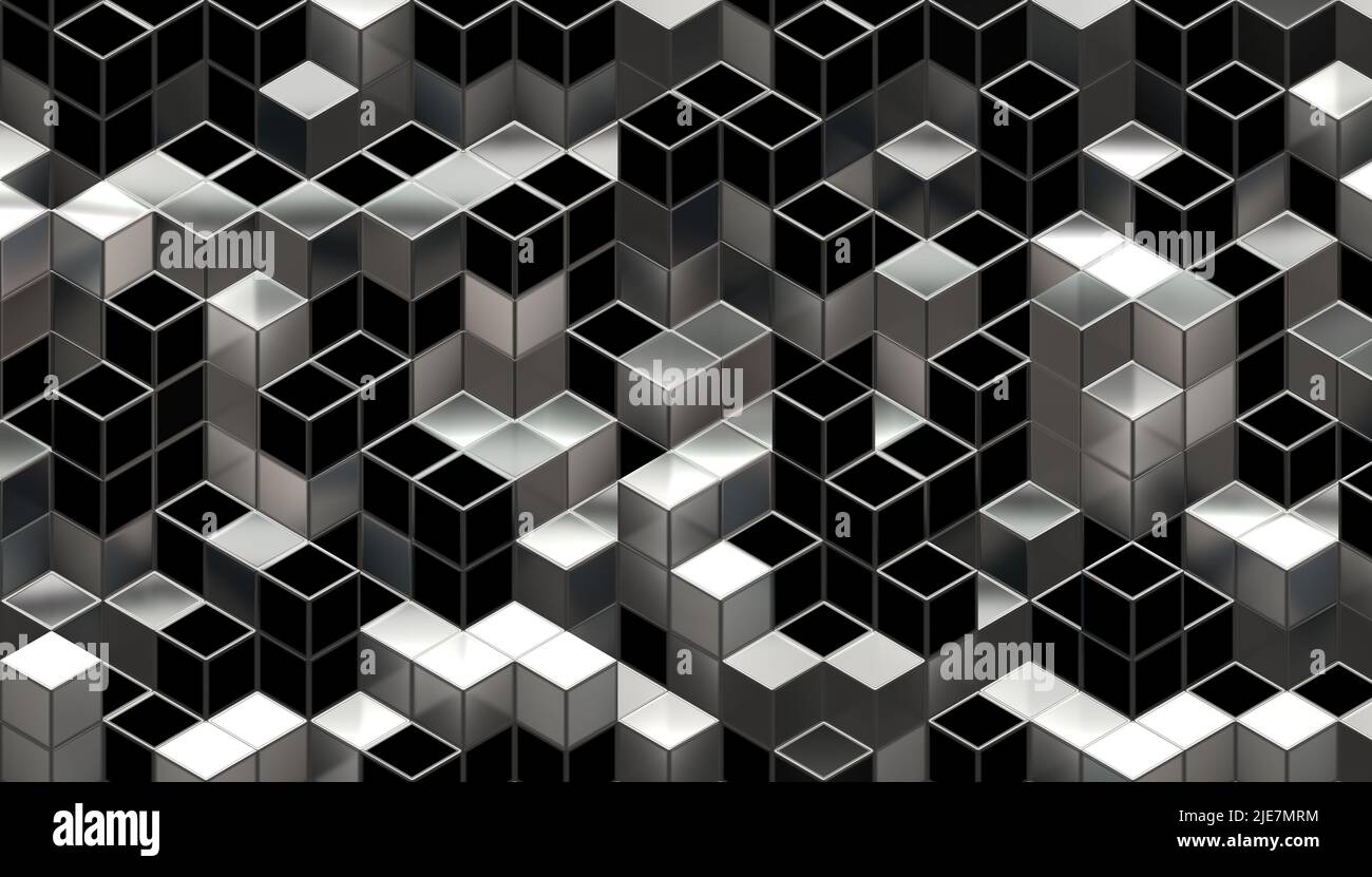 abstract 3d cubes Stock Photo - Alamy