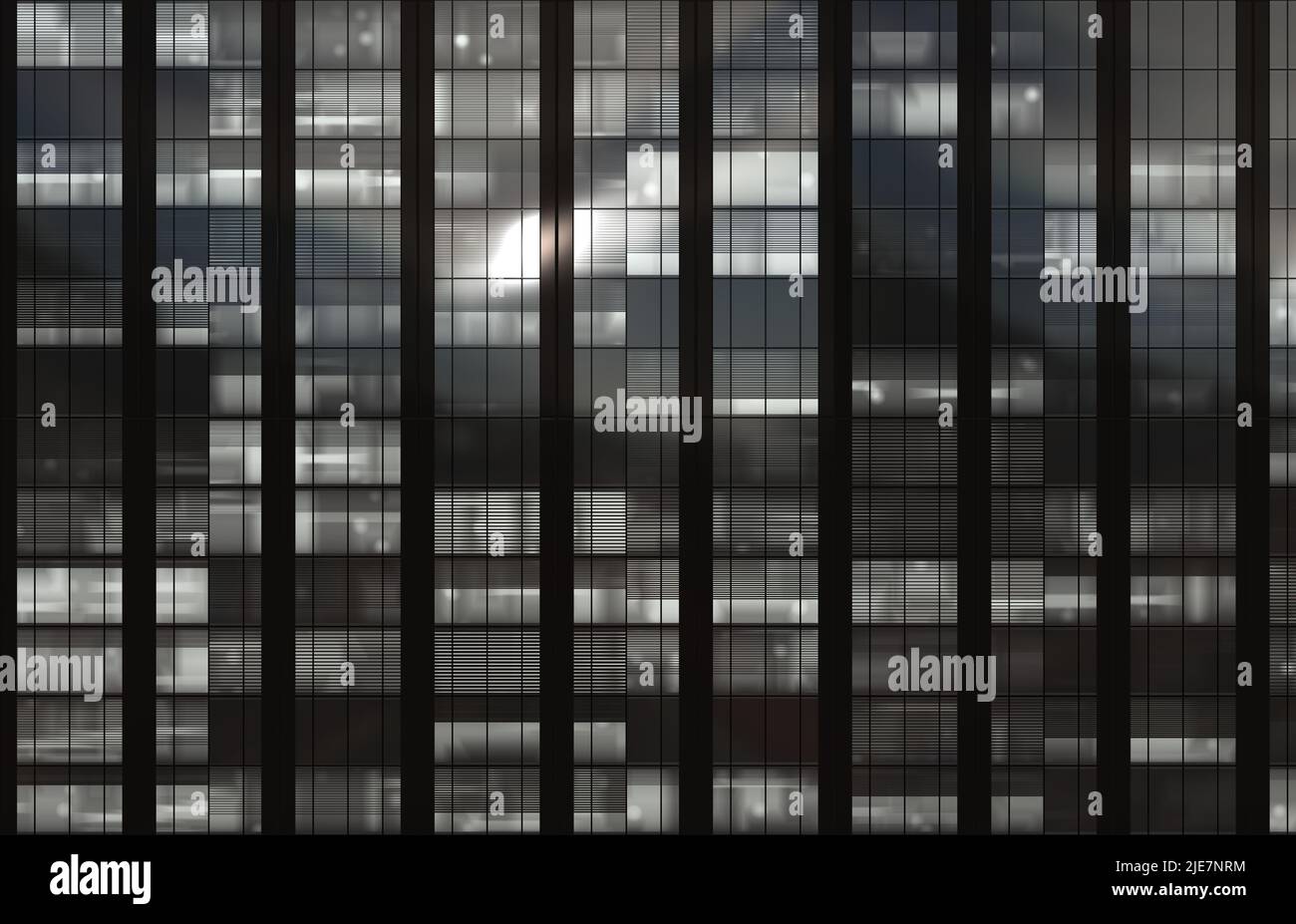 skyscraper office building windows facade Stock Photo - Alamy