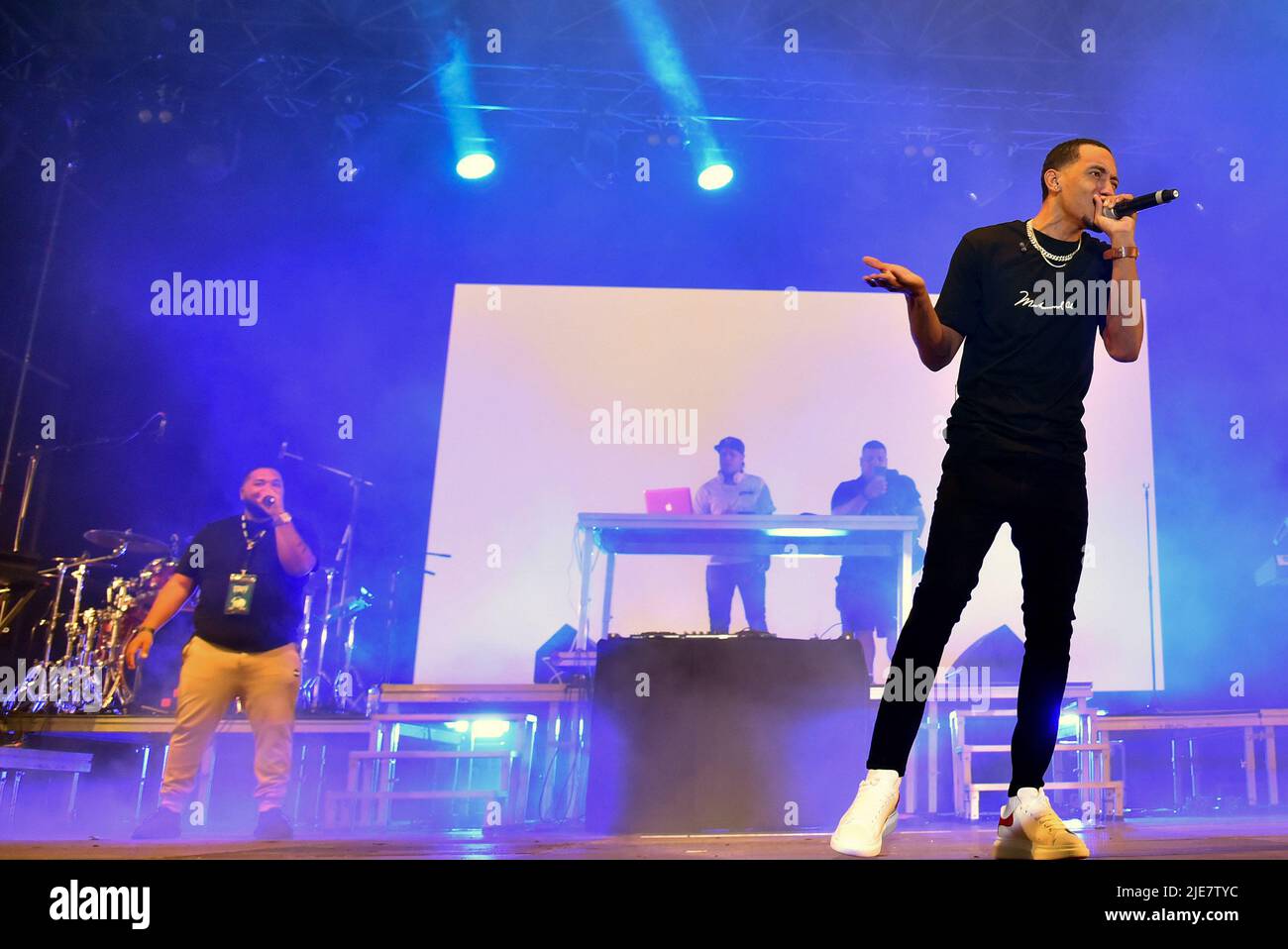 Calafell, Spain. 25th June, 2022. The Dominican singer-songwriter Noel ...