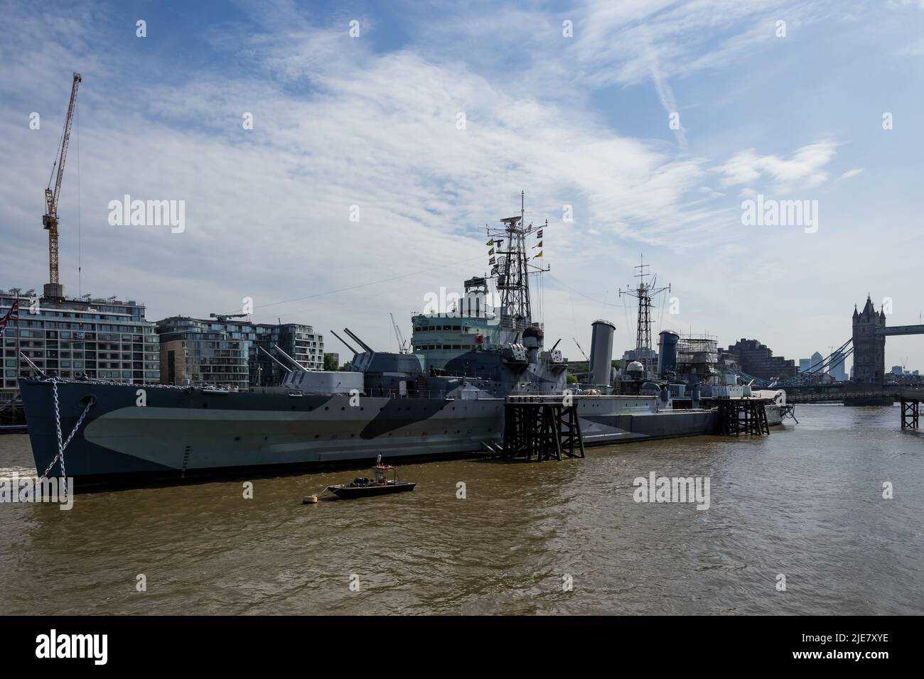 Architectural detail of The Queen's Walk a promenade located on the ...