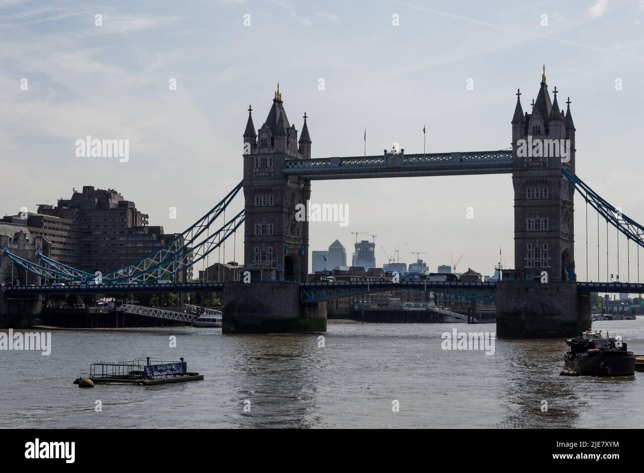 Architectural detail of The Queen's Walk a promenade located on the ...