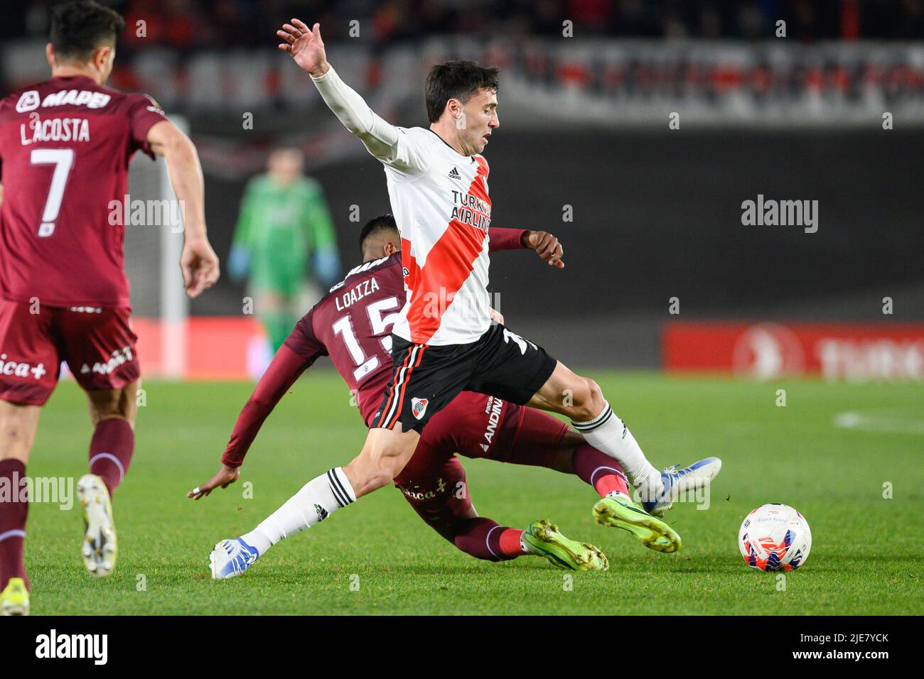 Buenos Aires, Argentina. 25th June, 2022. Jose Paradela of River Plate ...