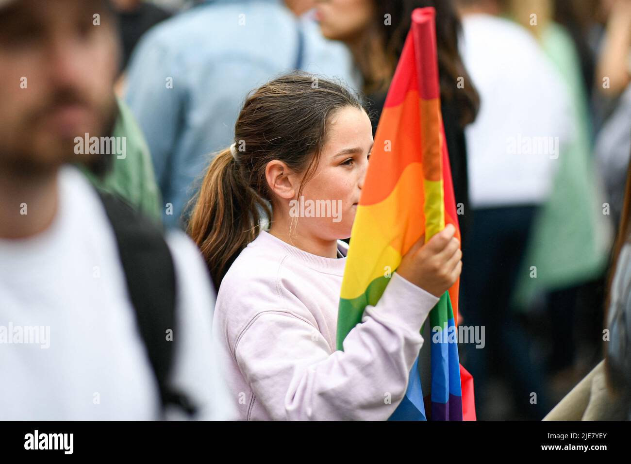 Thousands of LGBT members and their supporters take part in the Gay ...