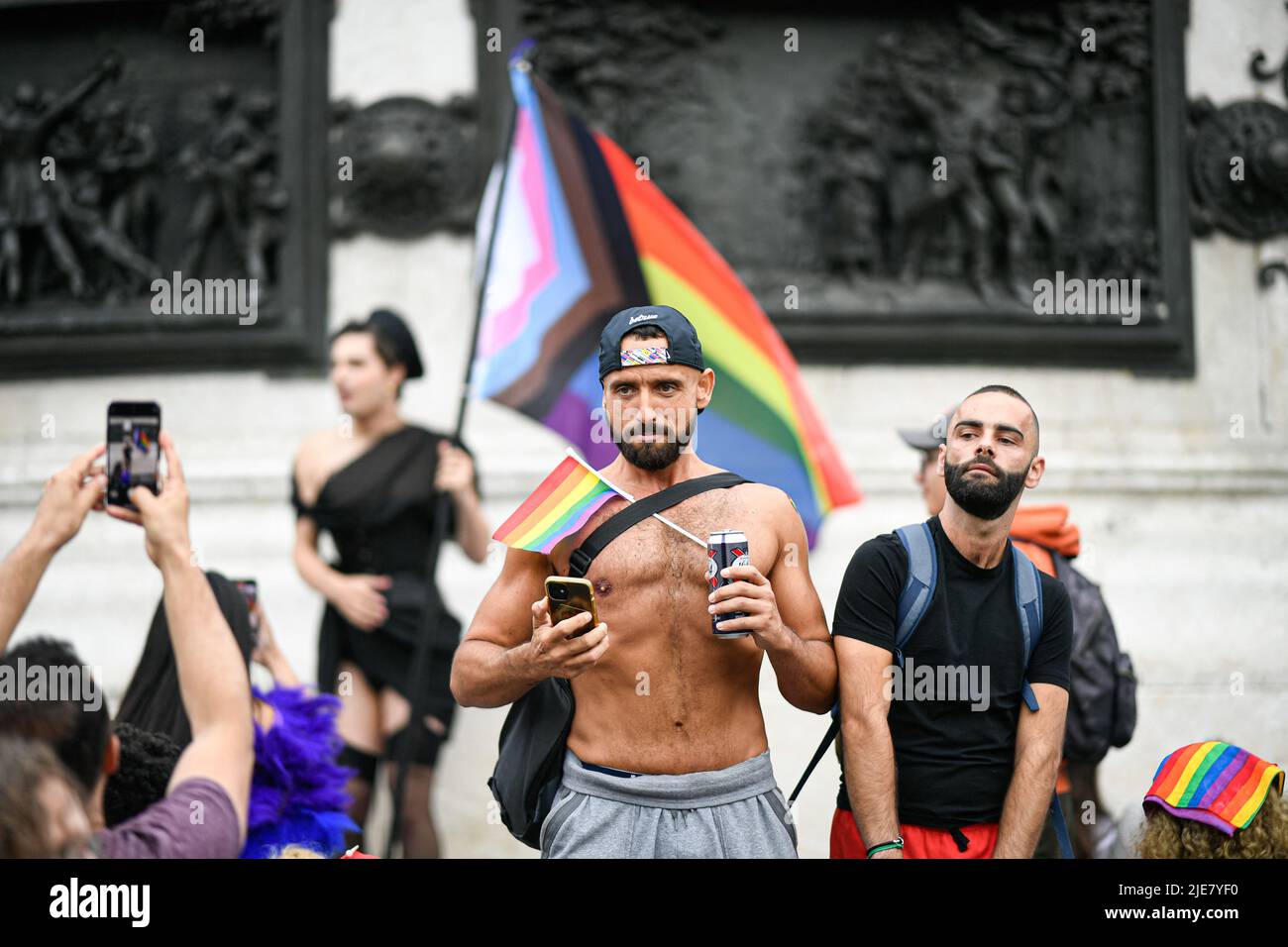 Thousands of LGBT members and their supporters take part in the Gay ...