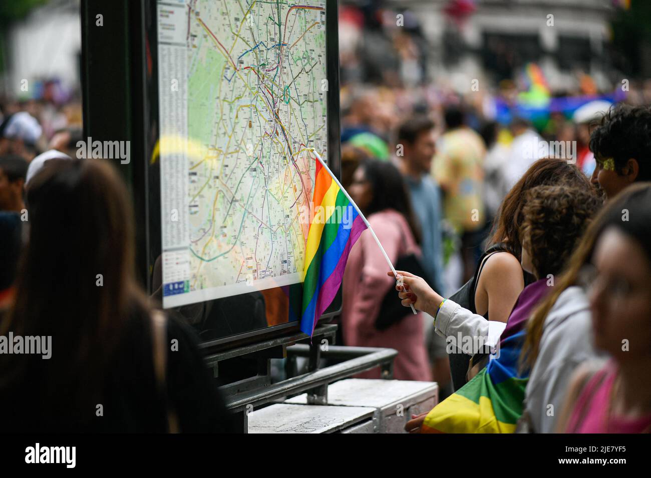 Thousands of LGBT members and their supporters take part in the Gay ...