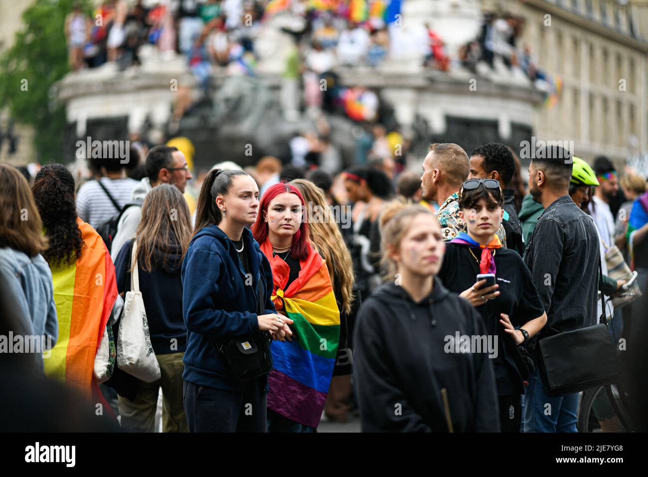 Thousands of LGBT members and their supporters take part in the Gay ...