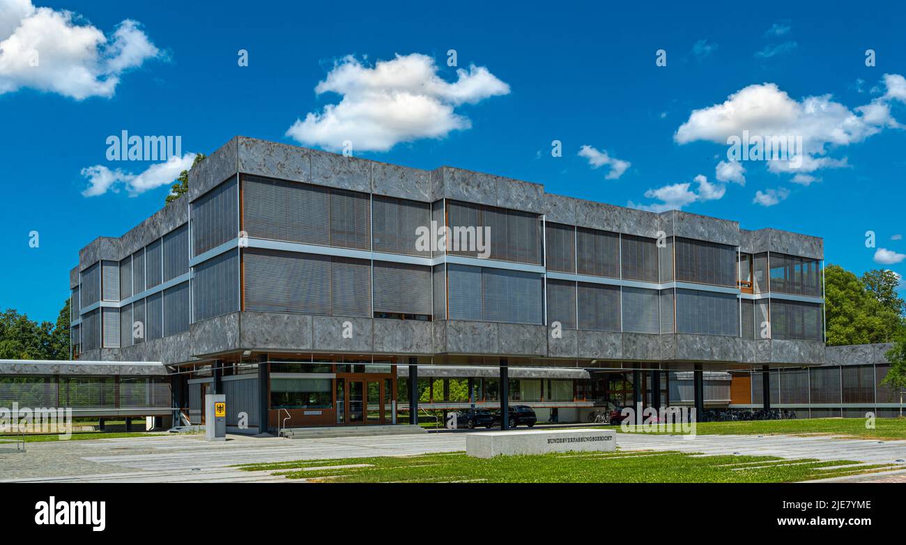 Federal Constitutional Court (Bundesverfassungsgericht) in Karlsruhe ...