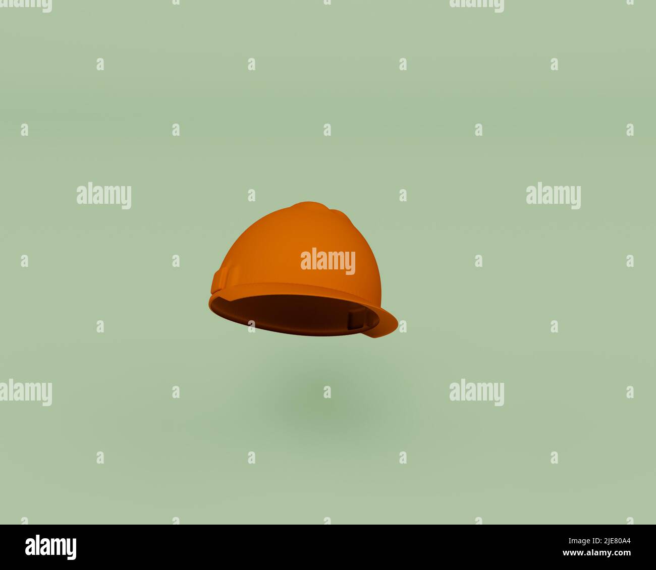3d render of hard helmet isolated on Pastel background, 3d background ...