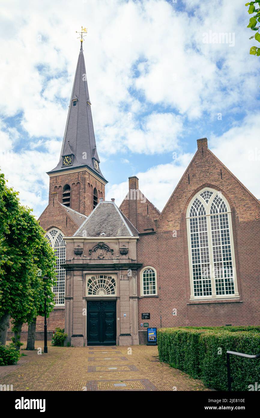 Protestant church called "Old Church" (Dutch: Oude Kerk) in the old ...
