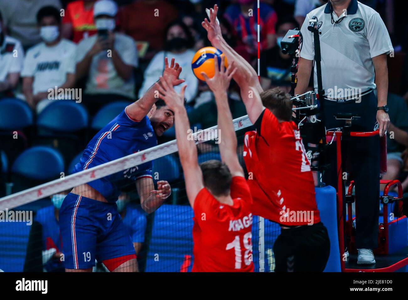 Yacine louati volleyball hi-res stock photography and images - Alamy