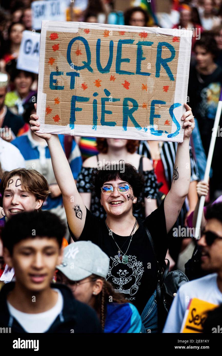 Thousands of LGBT members and their supporters take part in the Gay ...