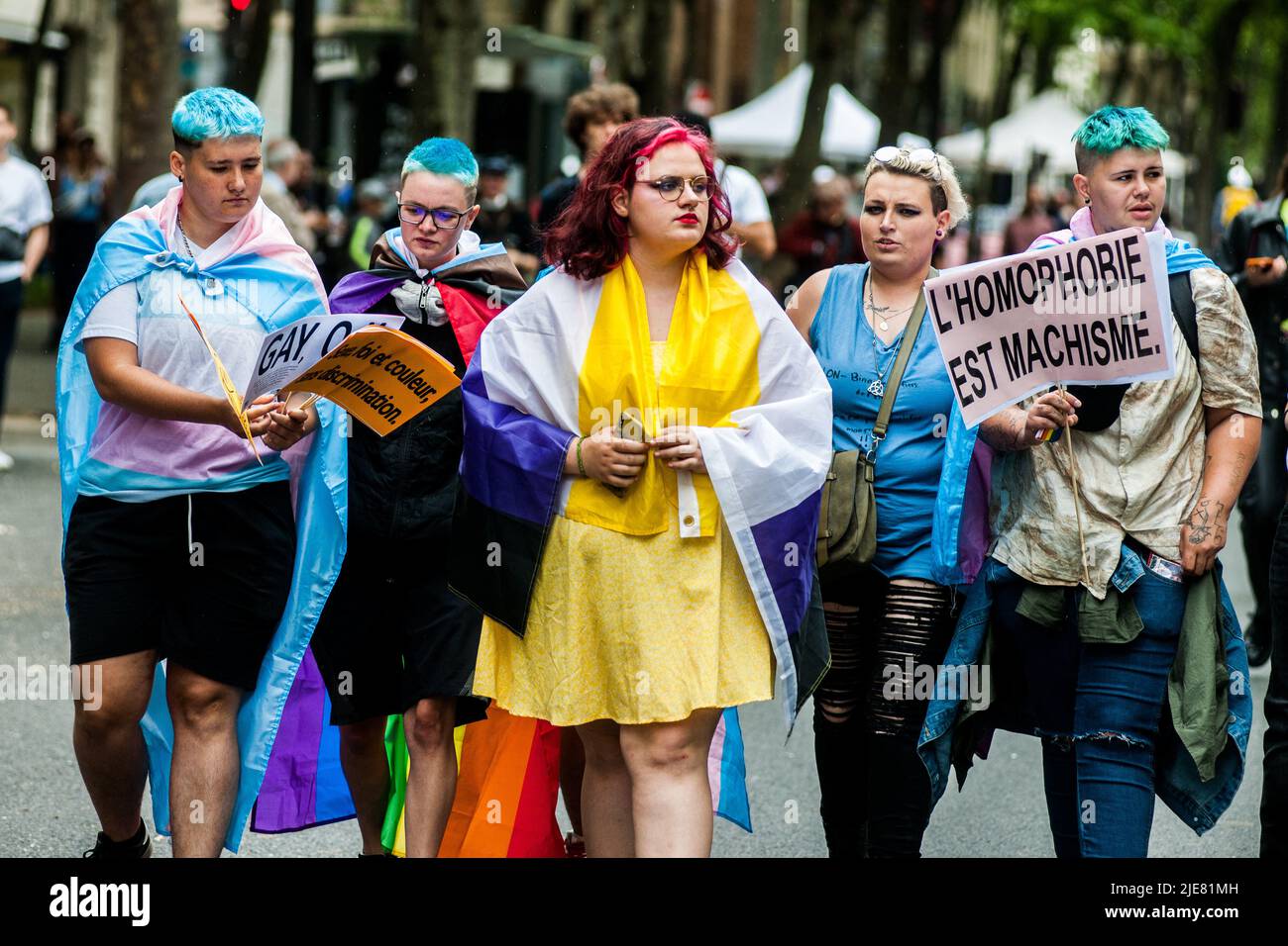 Thousands of LGBT members and their supporters take part in the Gay ...