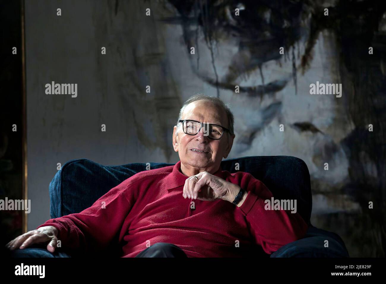 ENNIO MORRICONE in ENNIO (2021), directed by GIUSEPPE TORNATORE. Credit ...