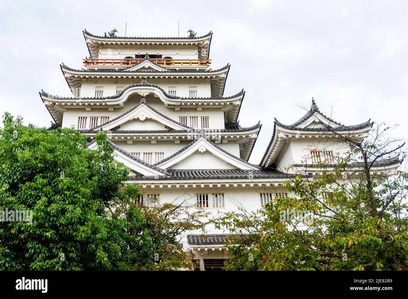 Fukuyama castle is located in Fukuyama Park in Fukuyama, Hiroshima near ...