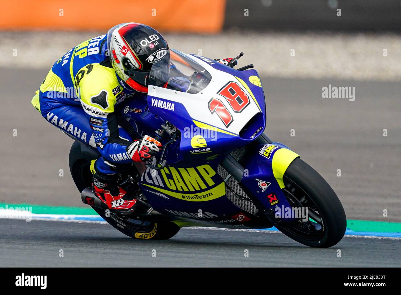 Yamaha vr46 master camp team hi-res stock photography and images - Alamy