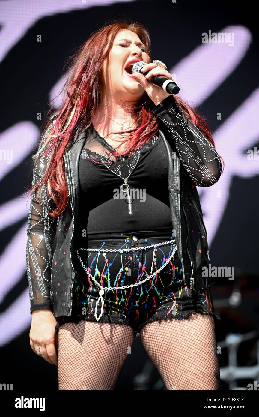 June 25, 2022, Leeds, South Yorkshire, U.K: Tiffany , Performing at ...