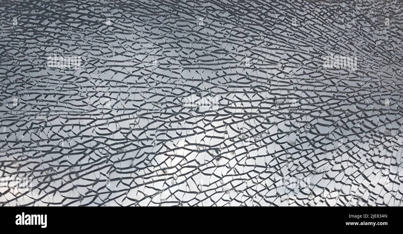 Abstract broken glass for background pattern Stock Photo - Alamy