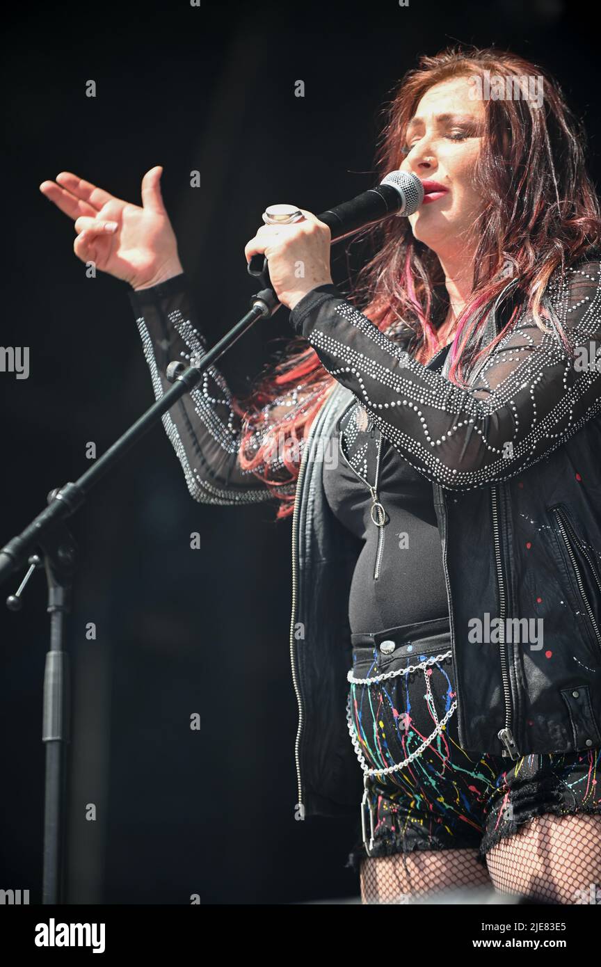 June 25, 2022, Leeds, South Yorkshire, U.K: Tiffany , Performing at ...