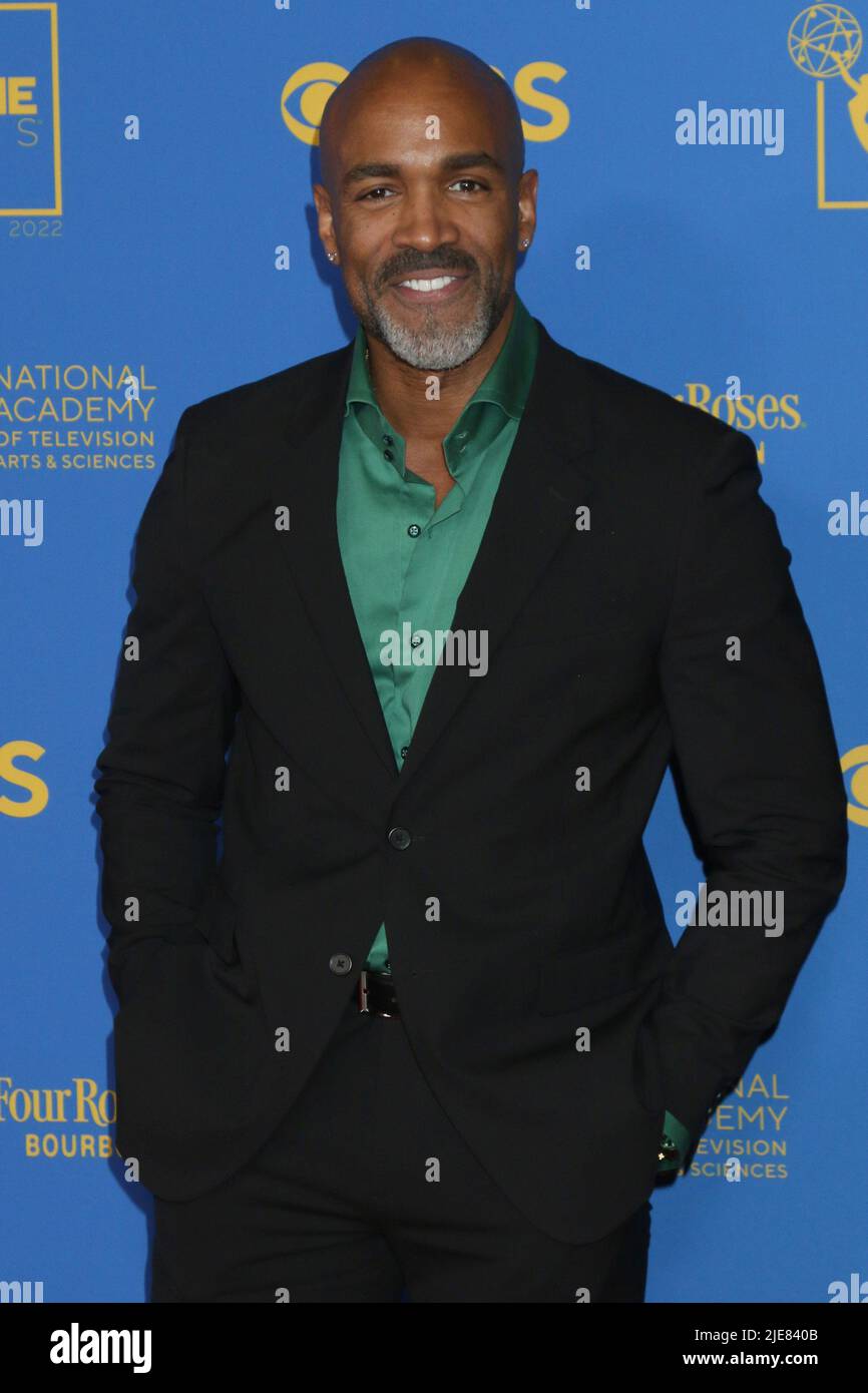 LOS ANGELES - JUN 24: Donnell Turner at the 49th Daytime Emmys Awards ...