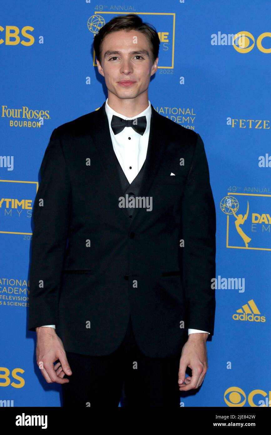 LOS ANGELES - JUN 24: Nicholas Chavez at the 49th Daytime Emmys Awards ...