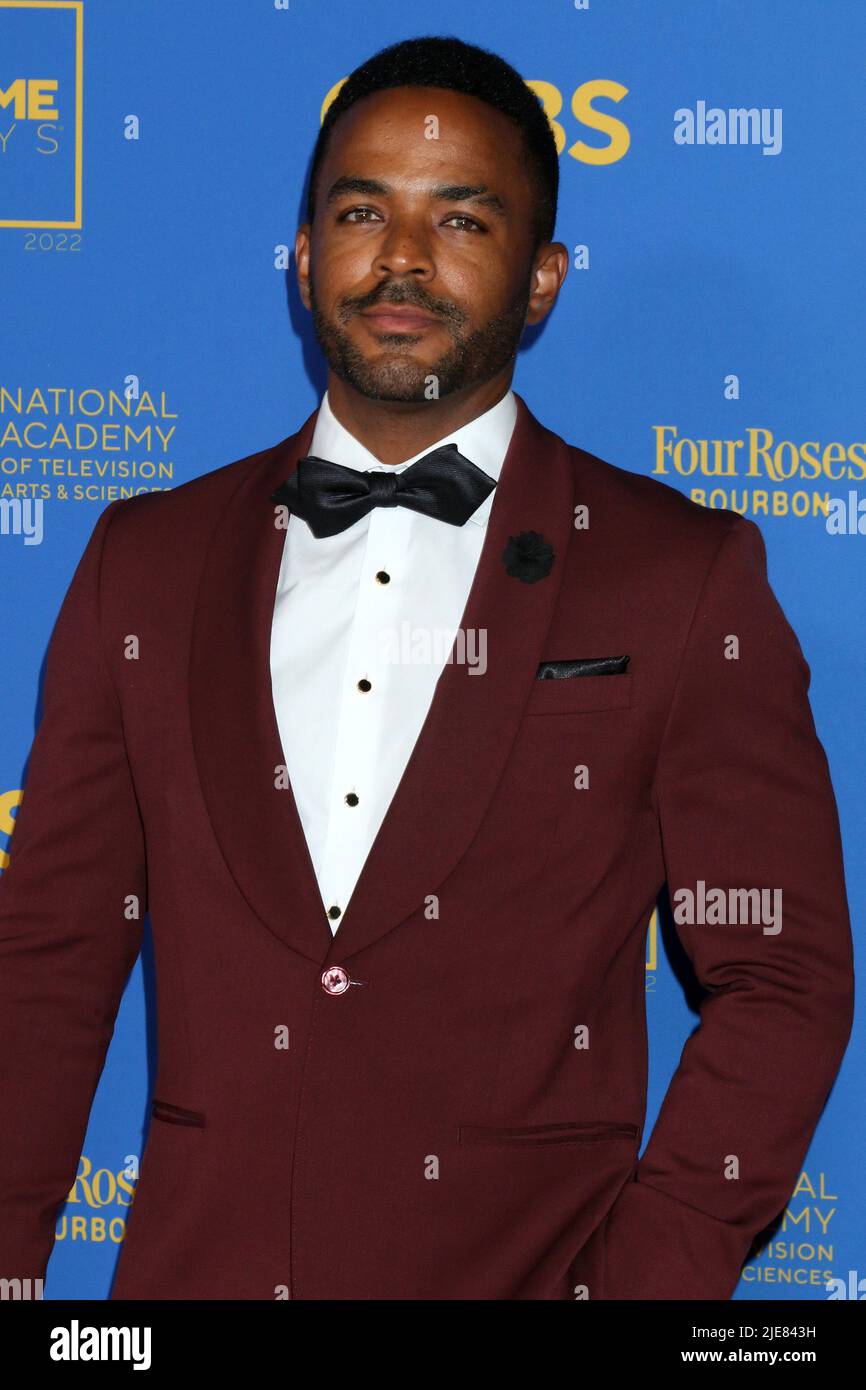 LOS ANGELES - JUN 24: Sean Dominic at the 49th Daytime Emmys Awards at ...