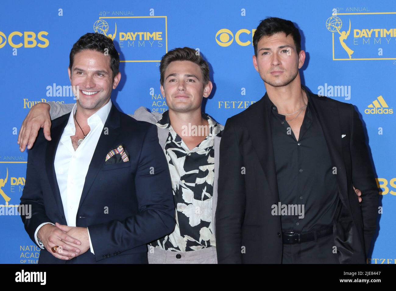 LOS ANGELES - JUN 24: Beandon Barash, Carson Boatman, Robert Scott ...